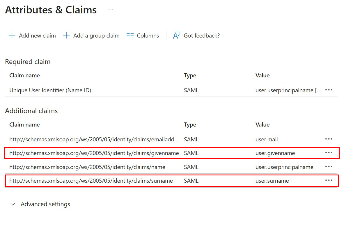 Setup SSO using Microsoft Entra ID (Azure AD) and Security Assertion Markup Language (SAML ...